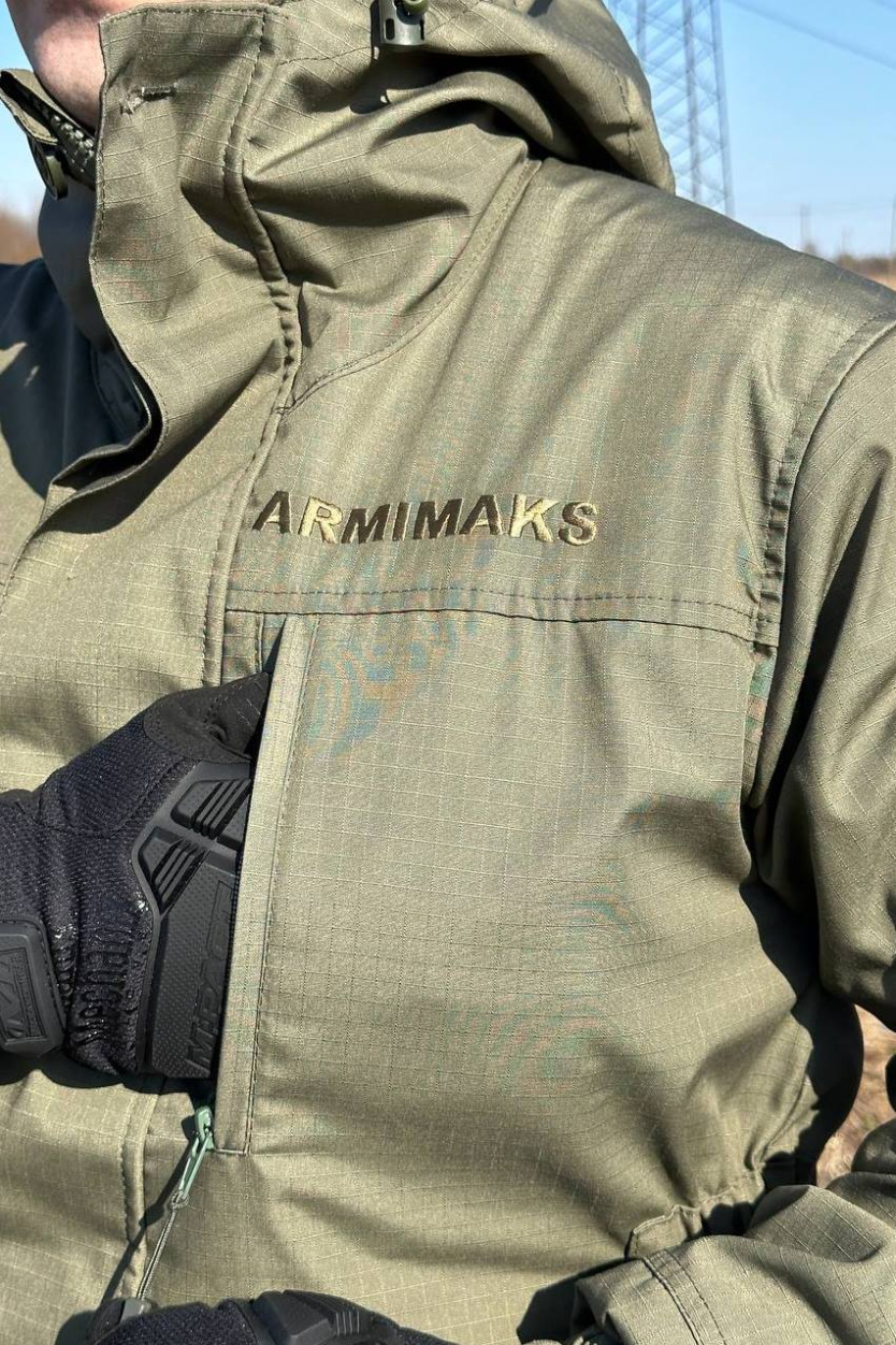 КОСТЮМ ГОРКА 5 АРМИМАКС ОЛИВА для охоты, рыбалки, туризма, силовых ...